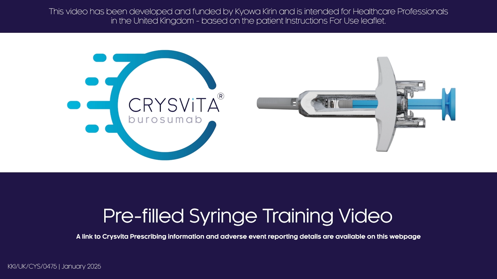 PRE-FILLED SRYINGE - Kyowa Kirin Hub